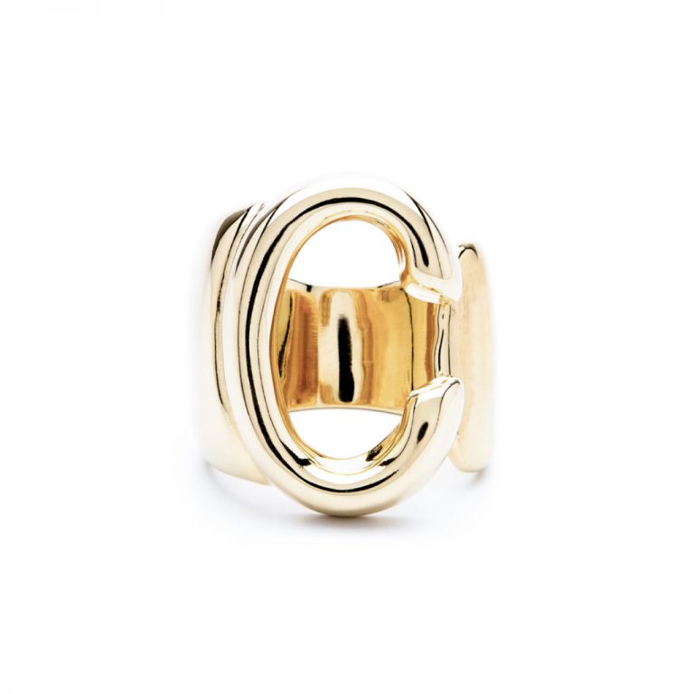 Lettera C Oro - Alphabet Collection - Aname Handmade in Italy | NYC