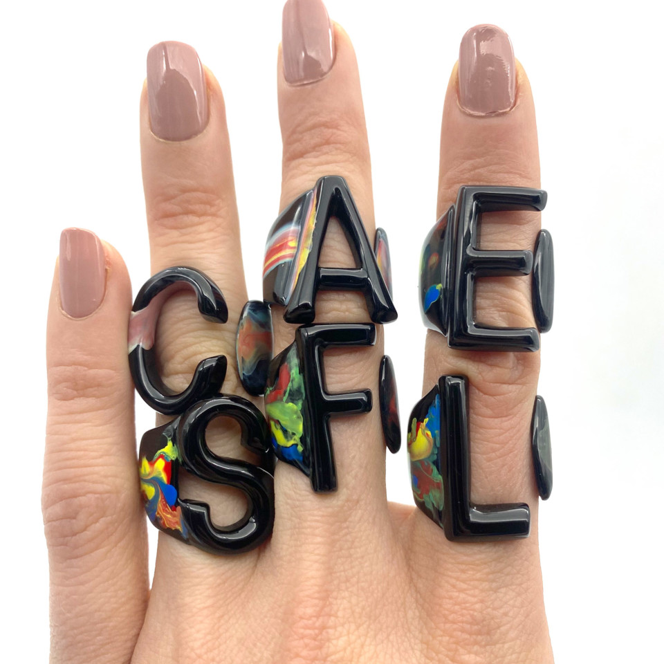 Alphabet color splash - Aname Official